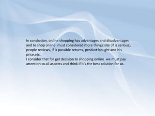 Shopping Online | PPT