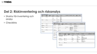Cristina Frycklund - vattenskydd – riskanalys och föreskrifter | PPT