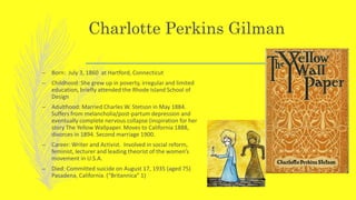 Cristina Hernandez The Yellow Wallpaper Presentation.pptx