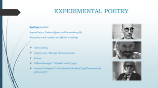 Contemporary American Poetry | PPTX
