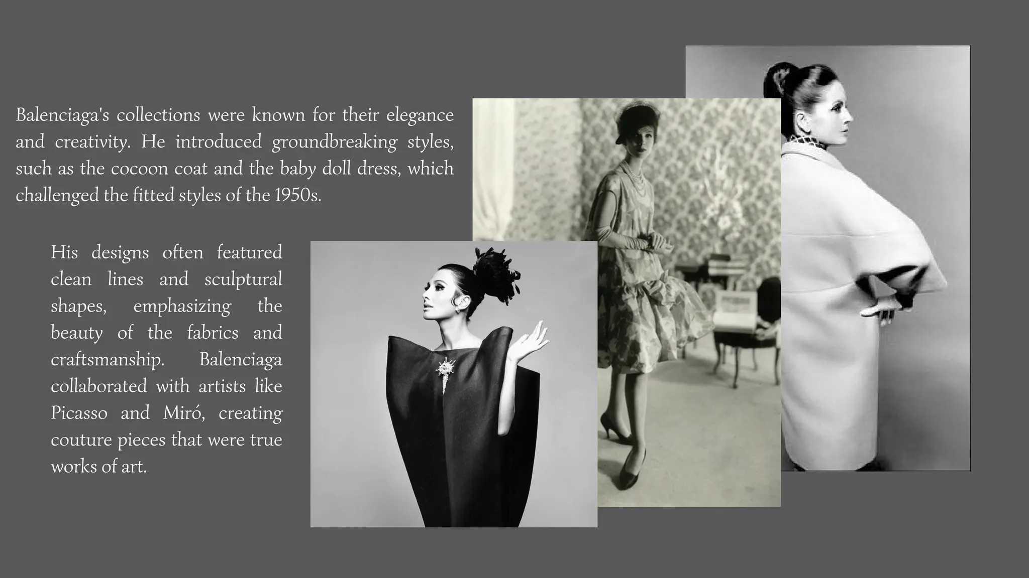A Short Biography of Cristobal Balenciaga | PPT