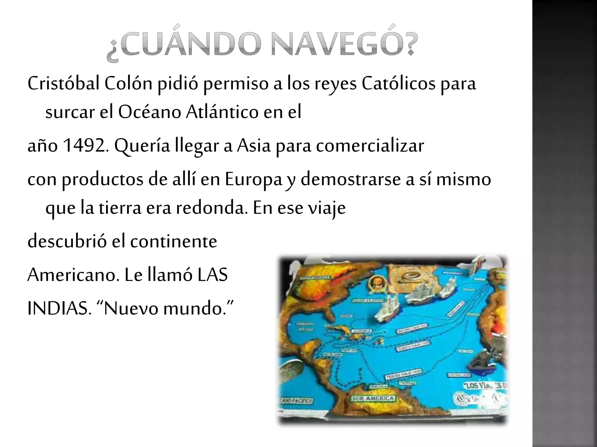 Cristobal colon pedro | PPTX