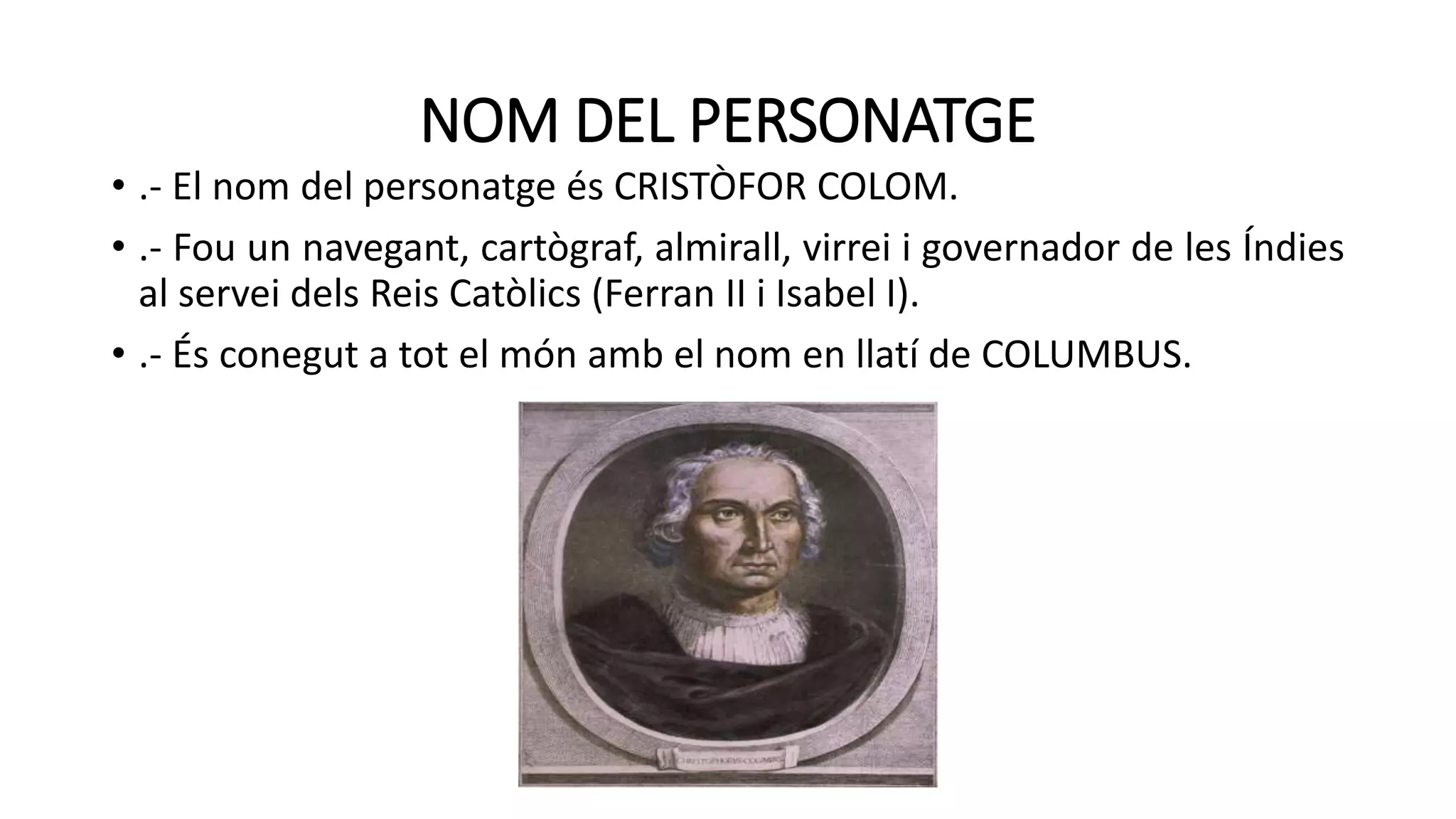 Cristofor colom | PPTX