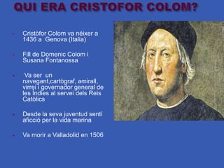 Cristofor colom | PPT