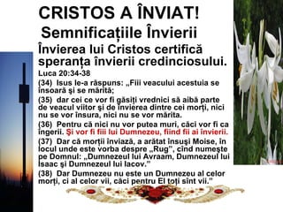 Cristos a inviat | PPT