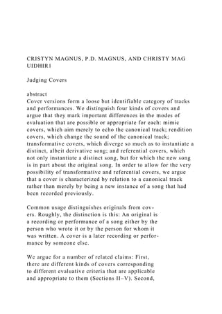 CRISTYN MAGNUS, P.D. MAGNUS, AND CHRISTY MAG UIDHIR1Judgin.docx