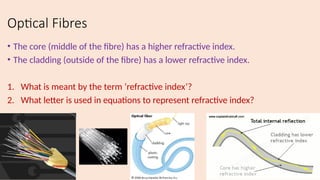 Optic Fibres and Endoscopes Slideshow for the Masses | PPTX