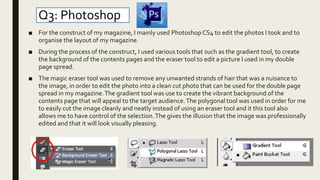 Critcal evaluation 3 +4 | PPT