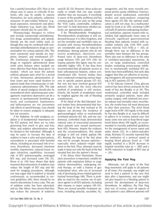 Crit care med give your patient a fast hug (at least) once a day | PDF