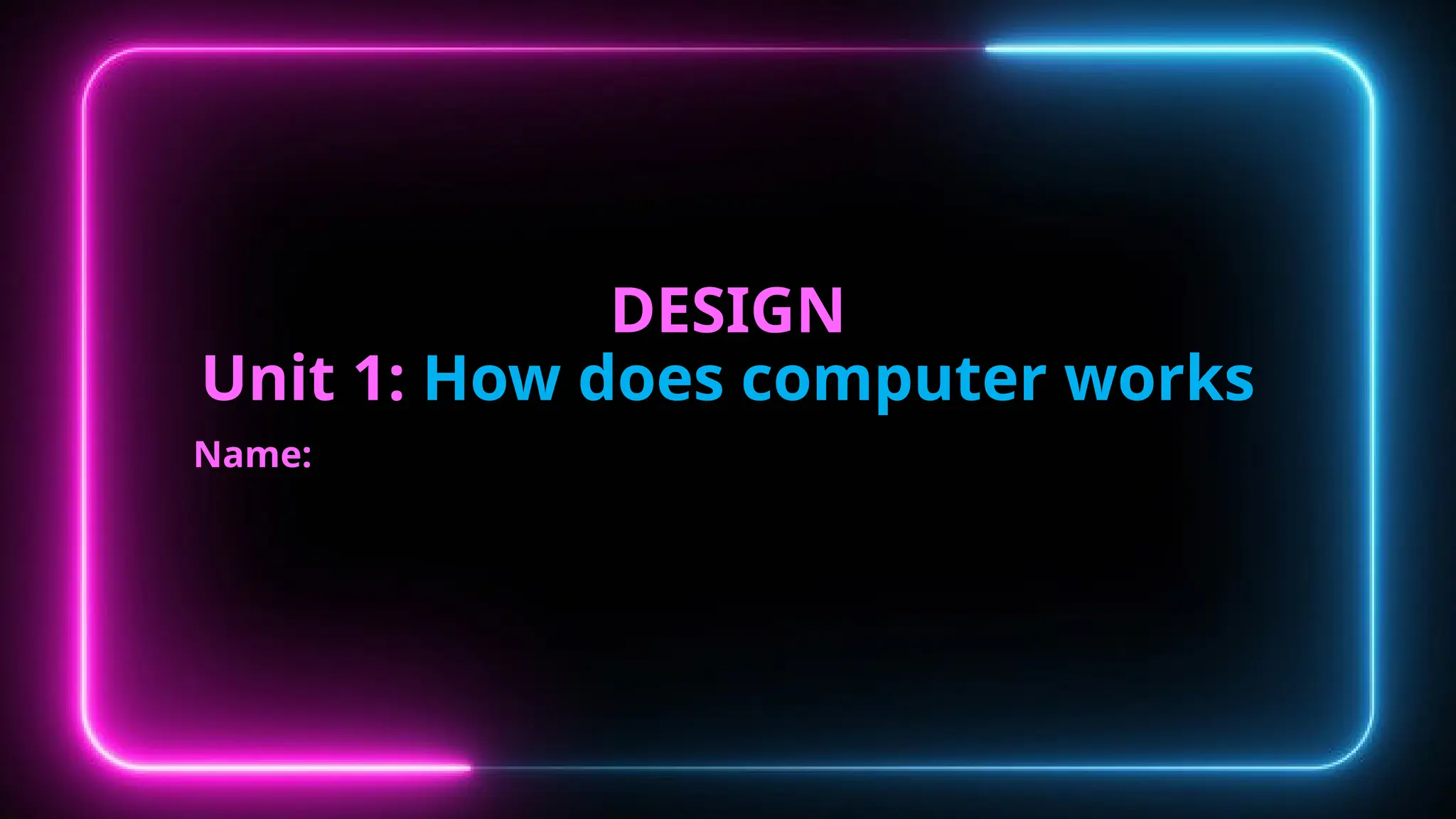 IB Design criteria, how does computer works? | PPTX