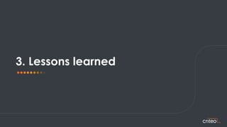 Criteo meetup - S.R.E Tech Talk | PDF | Cloud Computing | Internet