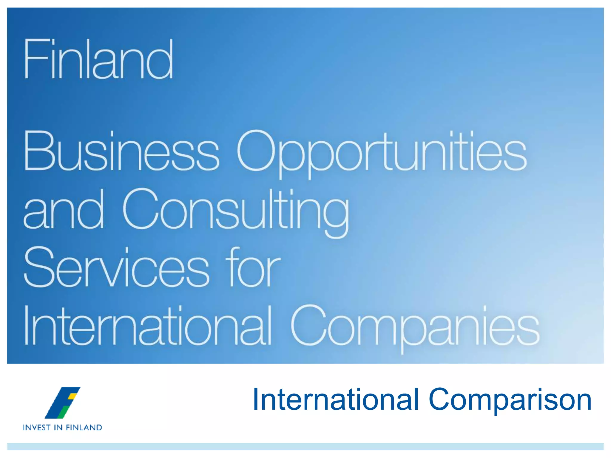 Criteria: Infrastructure in Finland | PPT