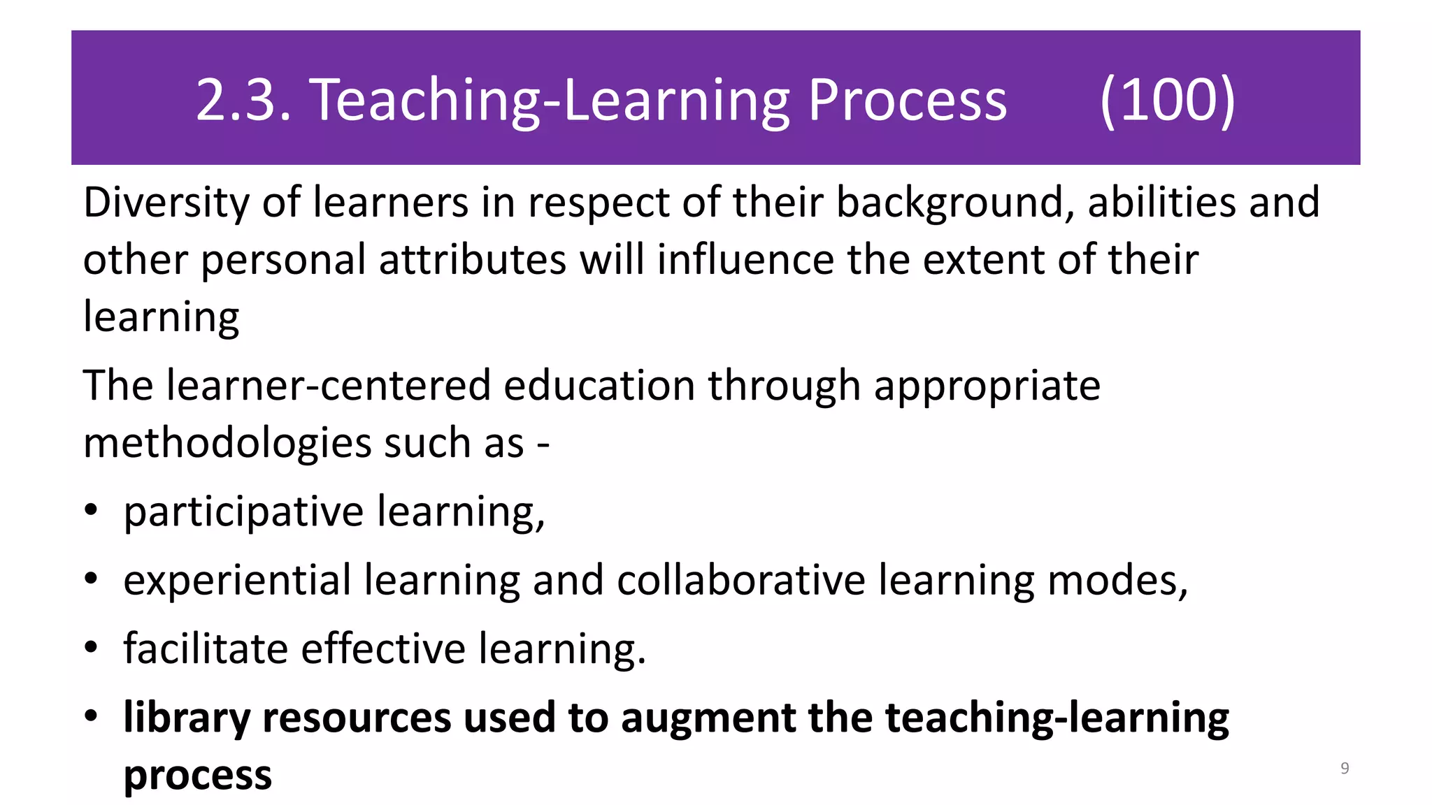 Criteria 2 NAAC New guideline ppt | PPTX