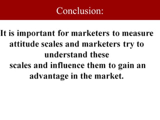 Criteria for a good scale | PPT
