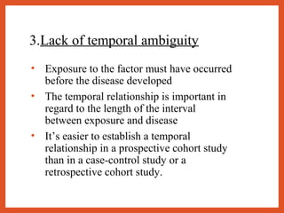 Criteria for causal association | PPT