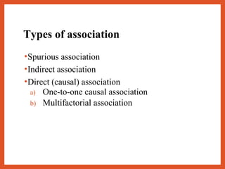 Criteria for causal association | PPT