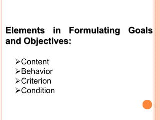 Criteria for curriculum assessment | PPTX