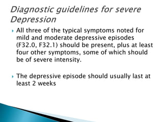 CRITERIA FOR DIAGNOSING DEPRESSION IN ICD-10.pptx
