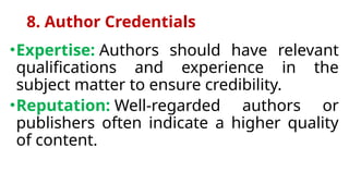 Criteria for Selection of a Good Textbooks.pptx
