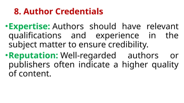 Criteria for Selection of a Good Textbooks.pptx