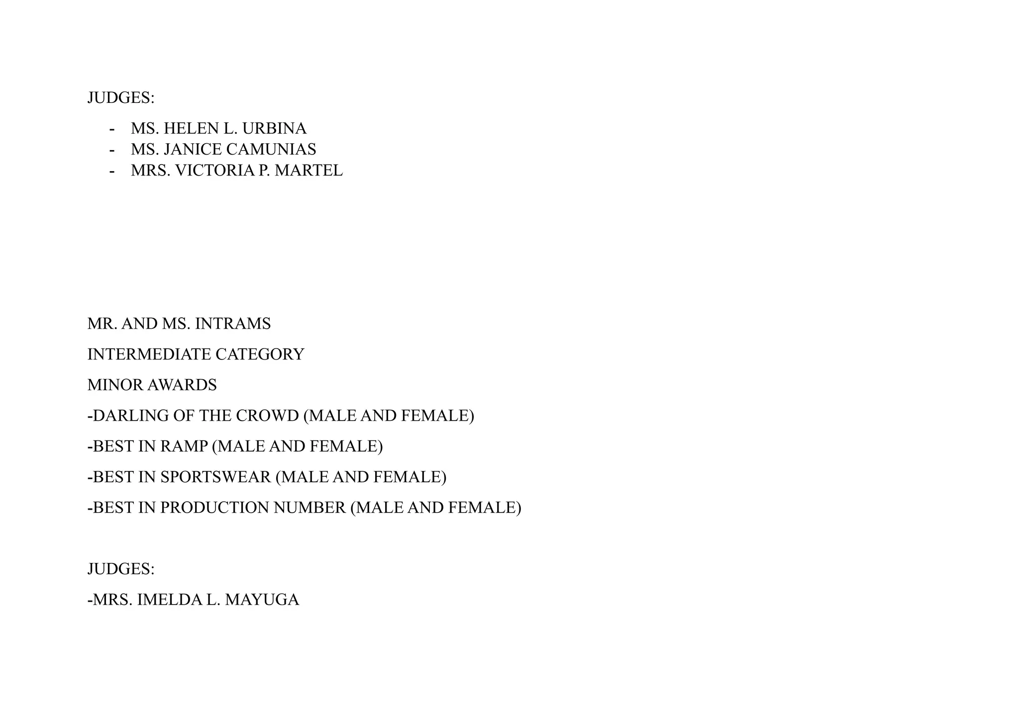 MR. AND MS. INTRAMURALAS CRITERIA FOR JUDGING INTRAMSocx | DOCX