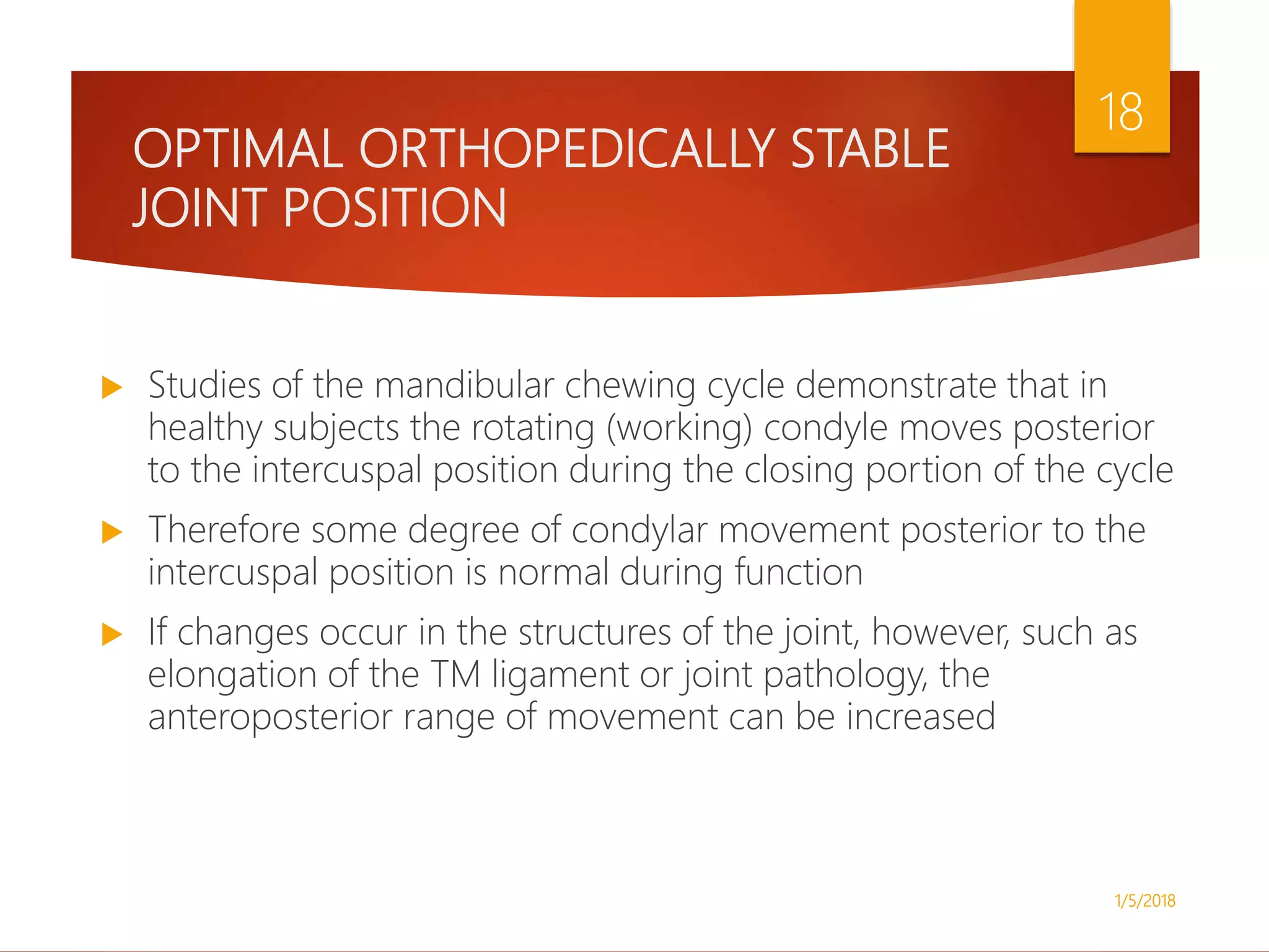 Criteria for optimum functional occlusion | PPTX