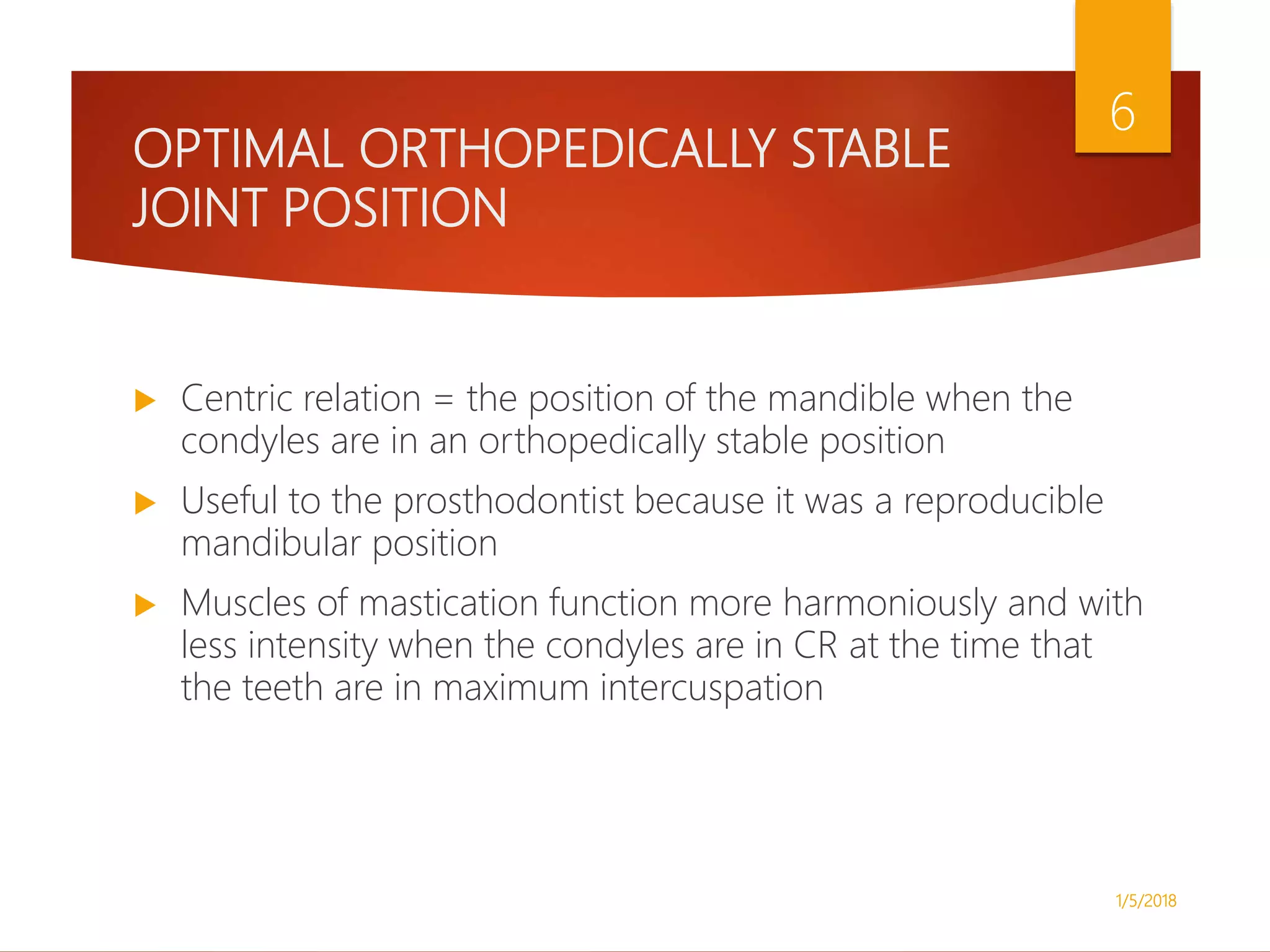 Criteria for optimum functional occlusion | PPTX