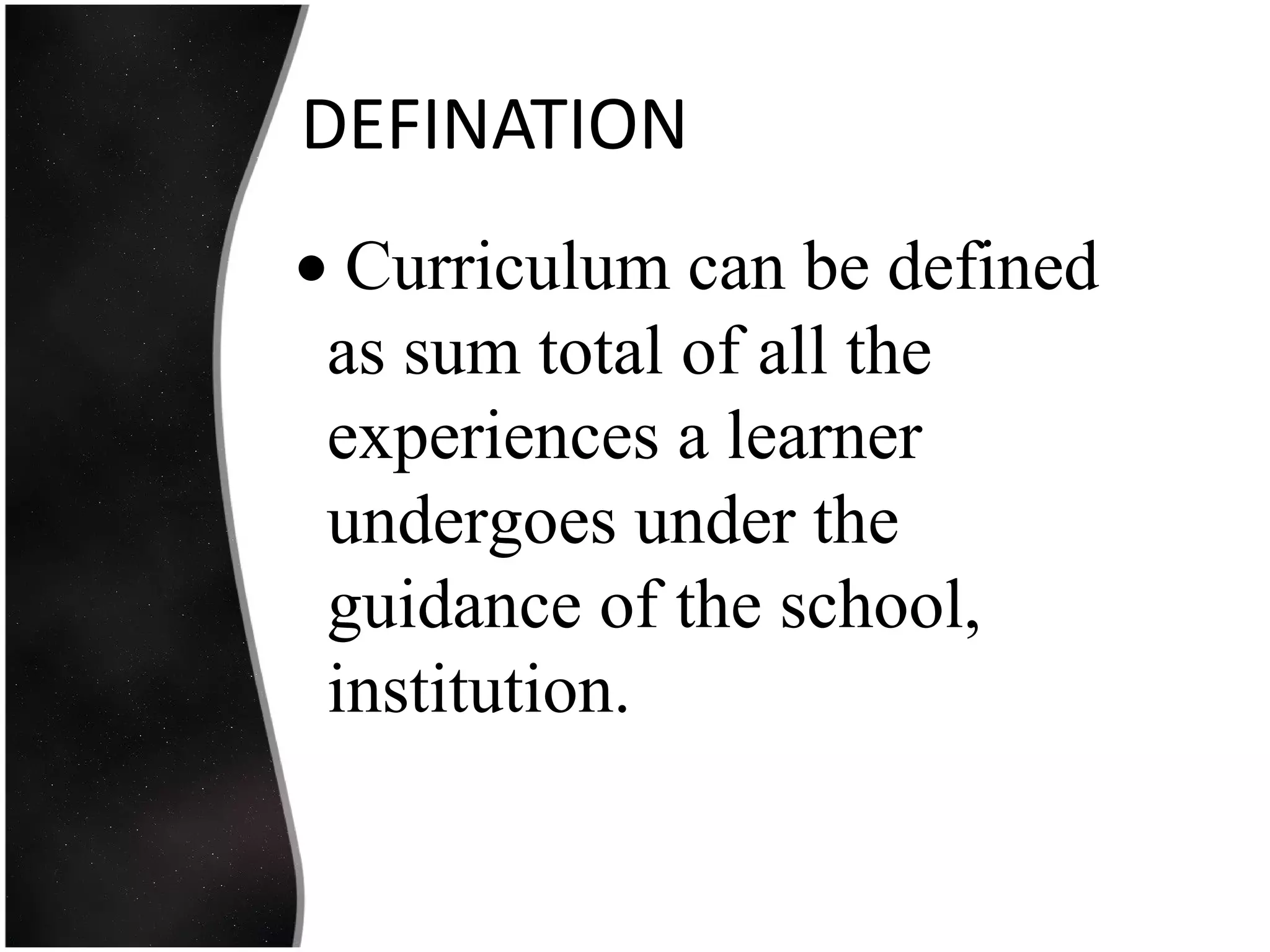 Criteria for selection of curriculm development | PPT | Education