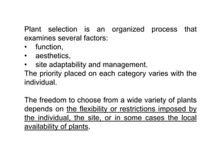 Criteria for selection of plant material.pptx