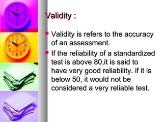 Criteria of a good language test | PPT