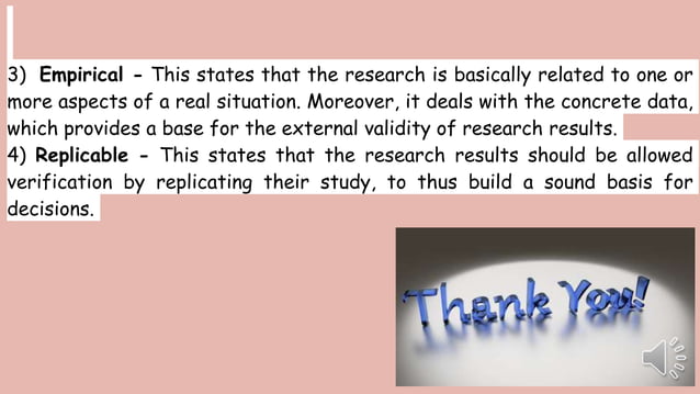 Criteria of a good research | PPTX | Science