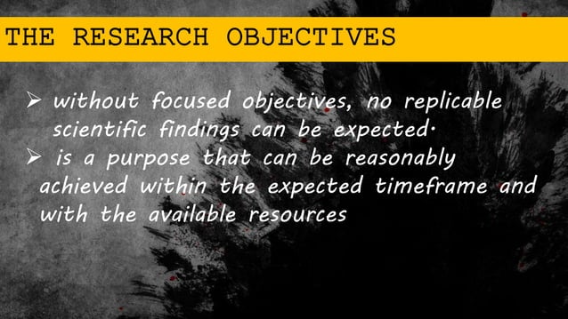 Criteria of a Good Research Problem/Objectives | PPTX | Educational ...