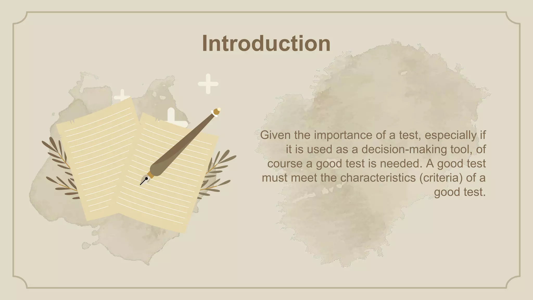 CRITERIA OF A GOOD TEST.pptx