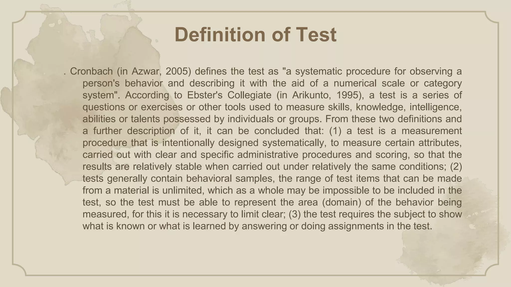 CRITERIA OF A GOOD TEST.pptx