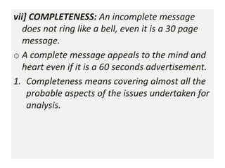 Criteria of effective communication.pp t | PPTX