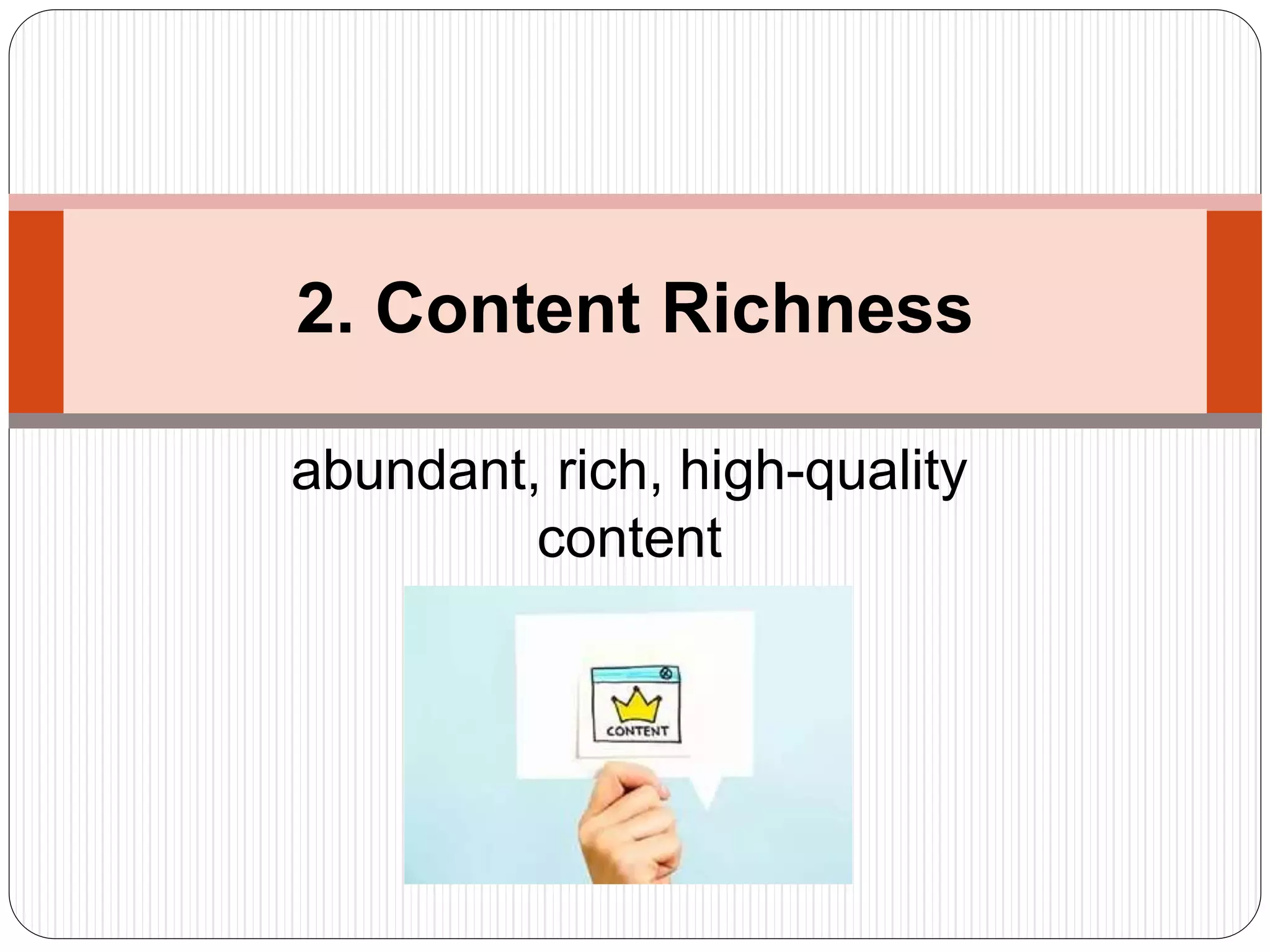 Criteria of website_excellence | PPTX
