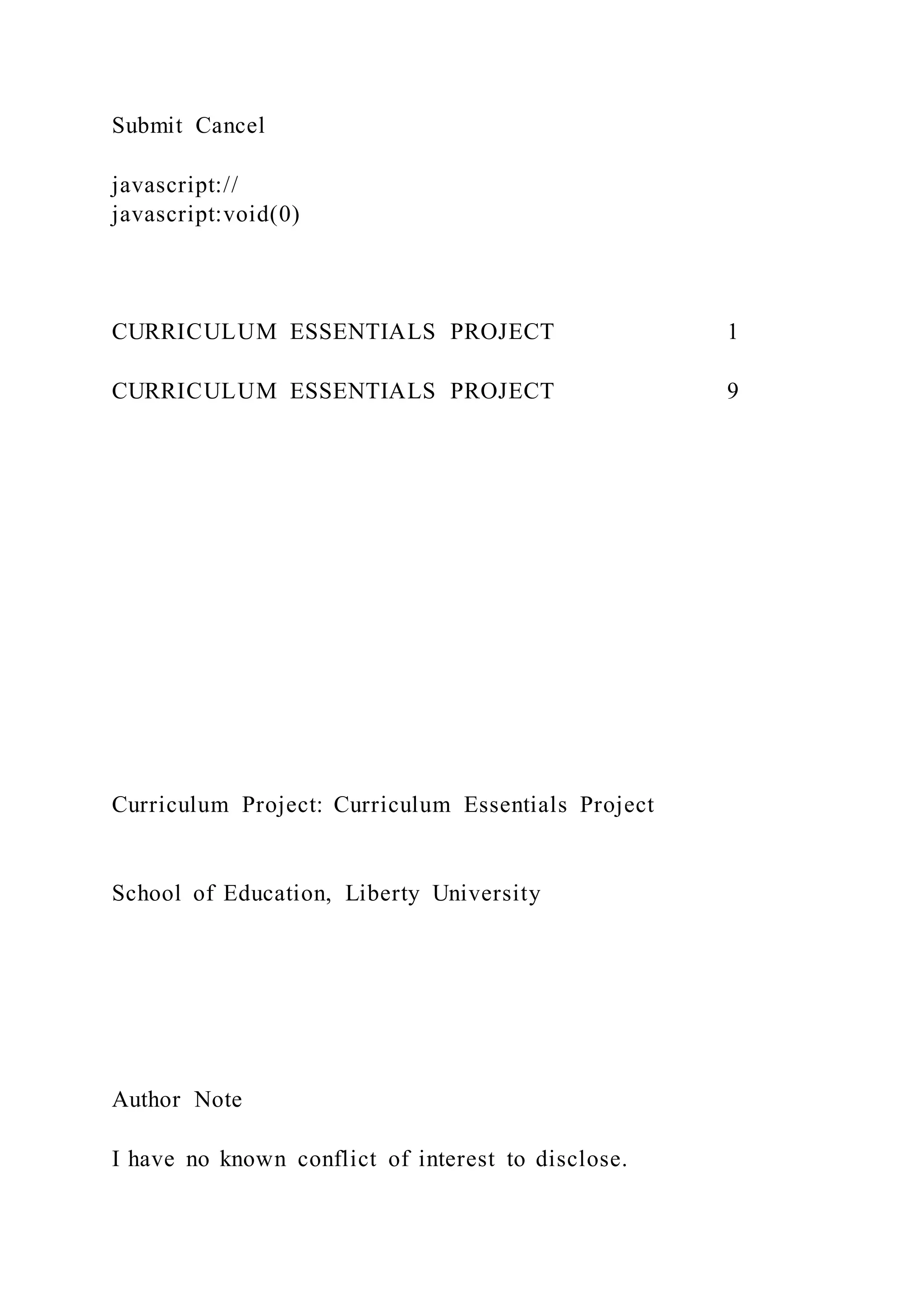 Criteria Ratings PointsMissionStatementCAEP 1.3,CEC | PDF