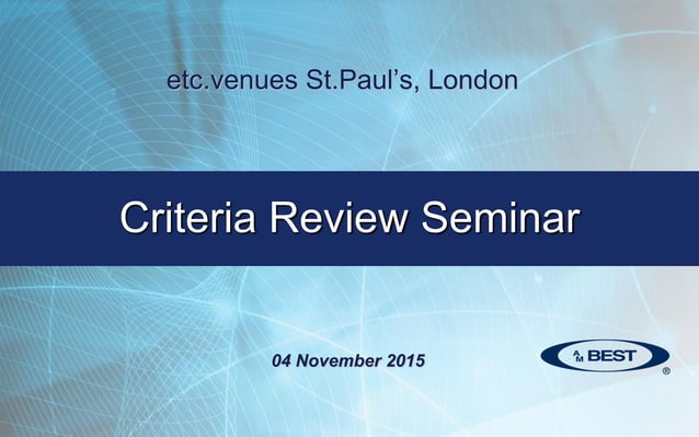 Criteria Review Seminar 2015 Stochastic-Based BCAR (Best’s Capital ...