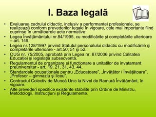 Criterii de performanta | PPT