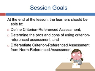 Criterion Definition