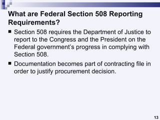 Understanding Section 508 | PPT