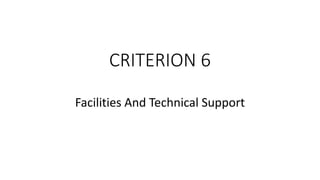 CRITERION 6.pptx | Computing | Technology & Computing