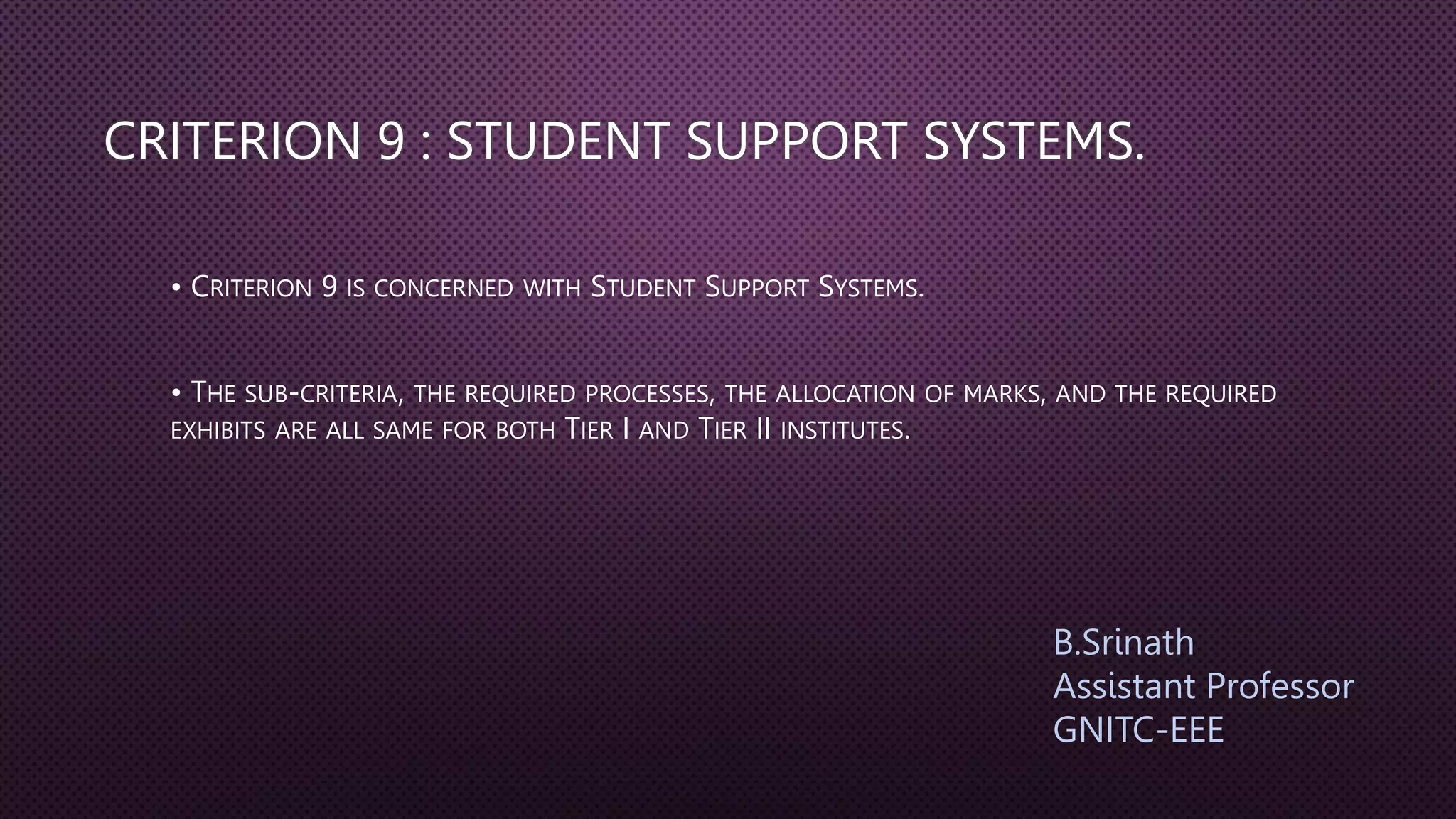 criterion 9 presentation.pptx