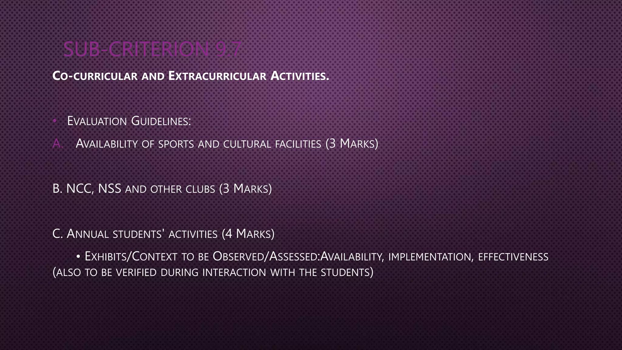 criterion 9 presentation.pptx