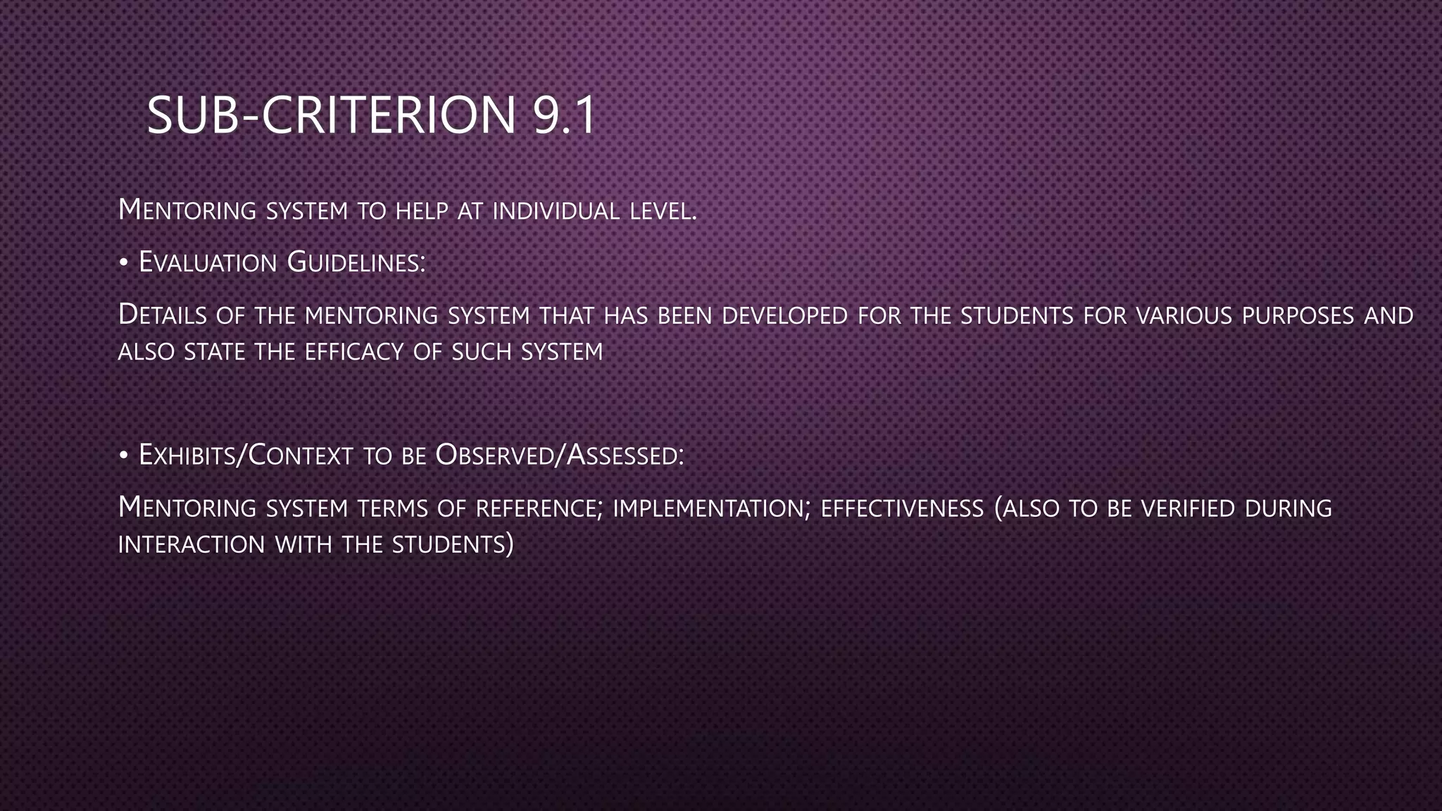 criterion 9 presentation.pptx