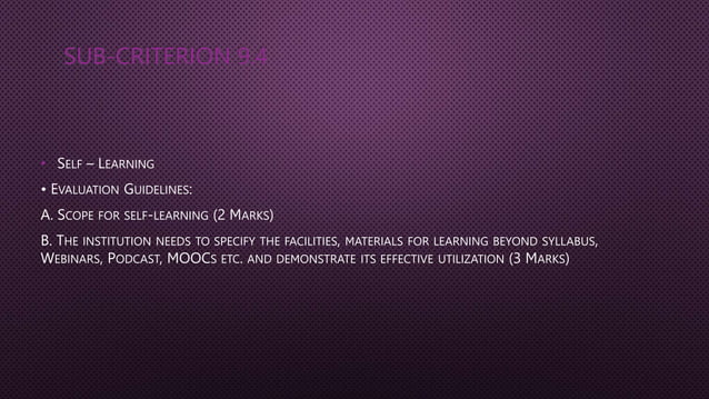 criterion 9 presentation.pptx