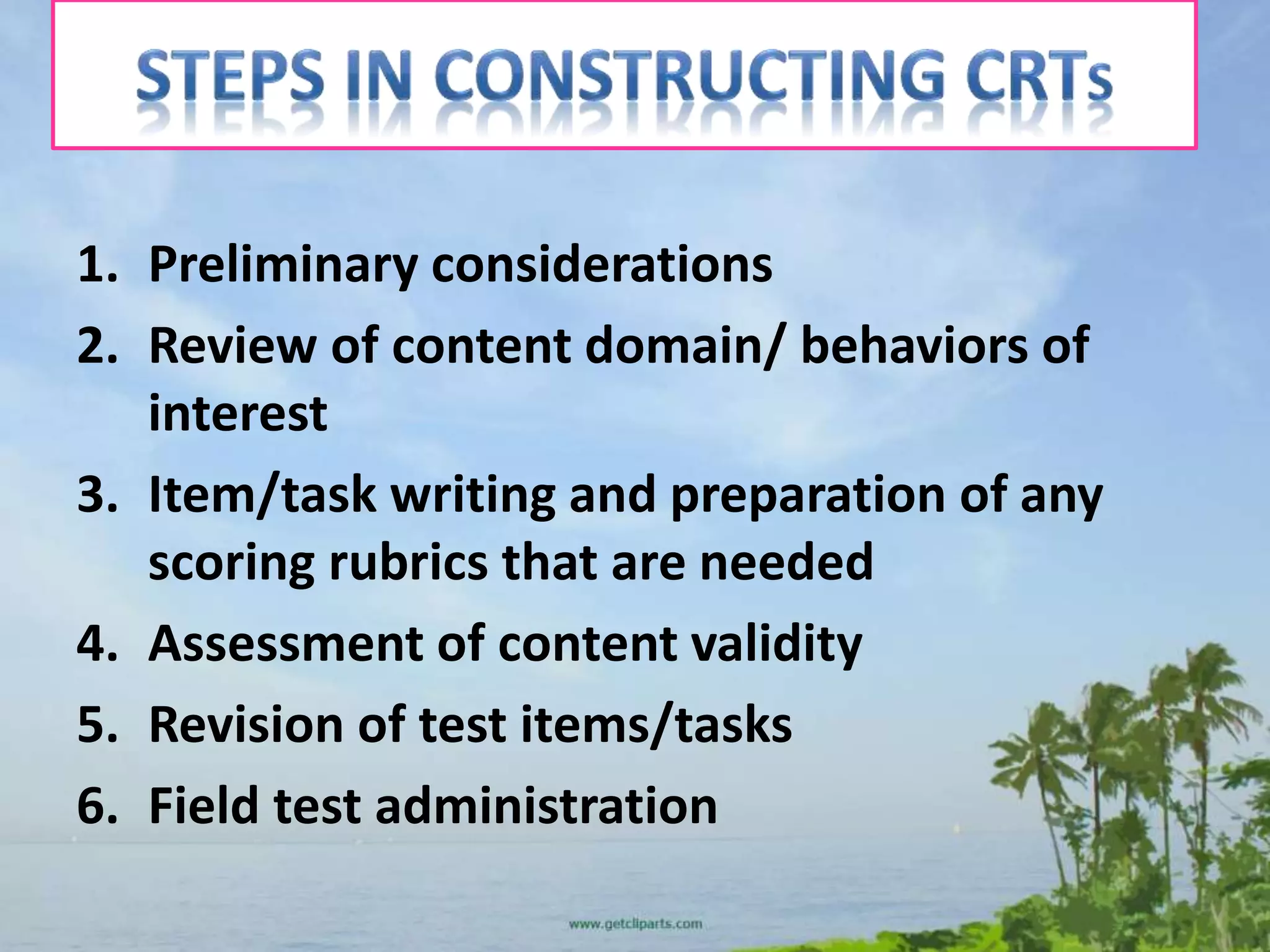 Criterion and norm referenced evaluation | PPTX
