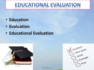 Criterion and norm referenced evaluation | PPTX