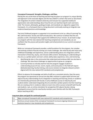 Criterion II: Conceptual Framework | PDF | Professional School ...