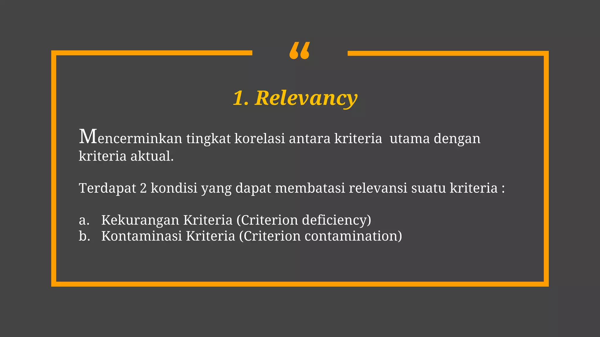 Criterion Measurement Kriteria Pengukuran Prestasi Kerja | PPTX